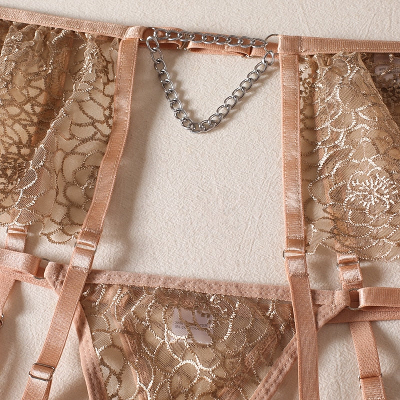 BRINLEY 3 PIECE LINGERIE SET – CTRL N U I T